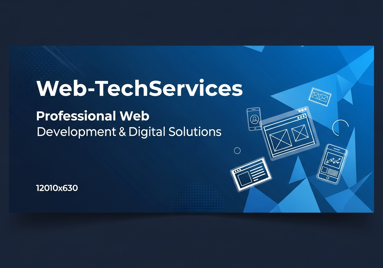 Web-TechServices | AI-Powered Website Analysis & Development